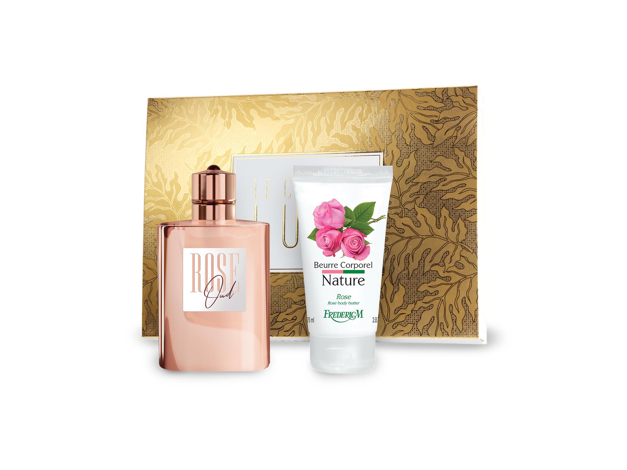 FREDERIC M / COFFRET CADEAU PARFUM ROSE OUD