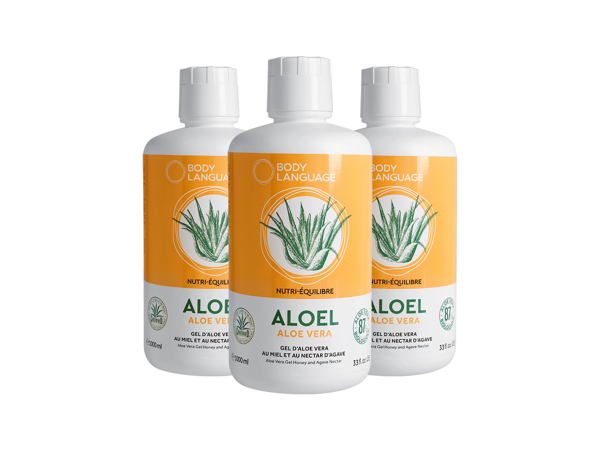 FREDERIC M / ALOEL PLUS SOLUTION - 3 BOTTLES