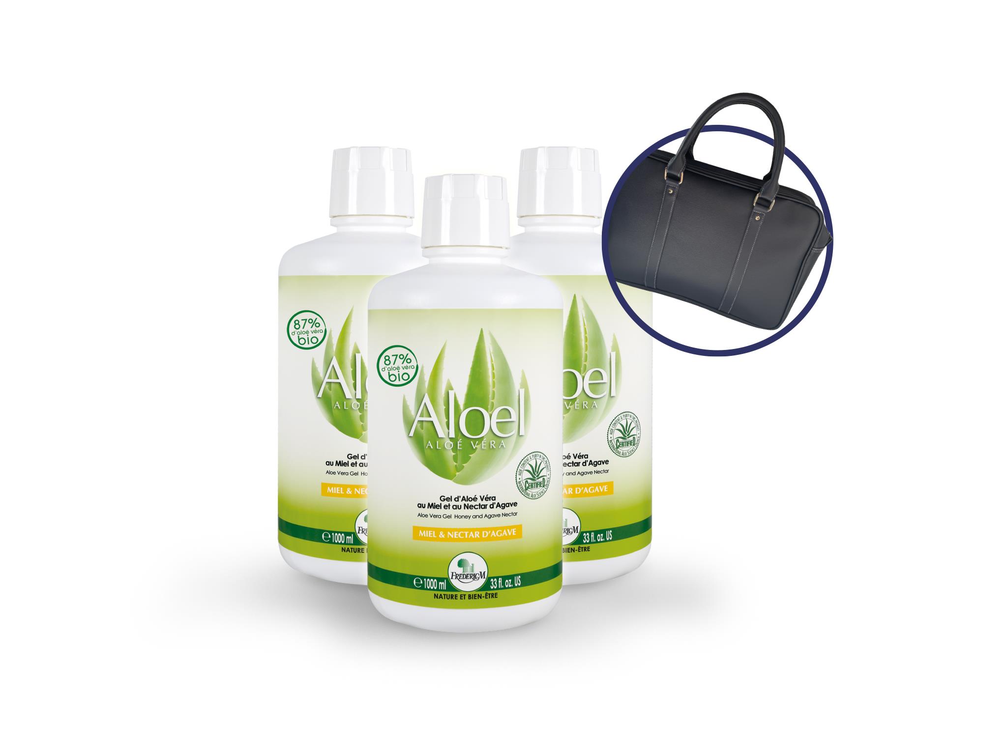 FREDERIC M / OFFRE ALOEL POUR LUI + SACOCHE HOMME