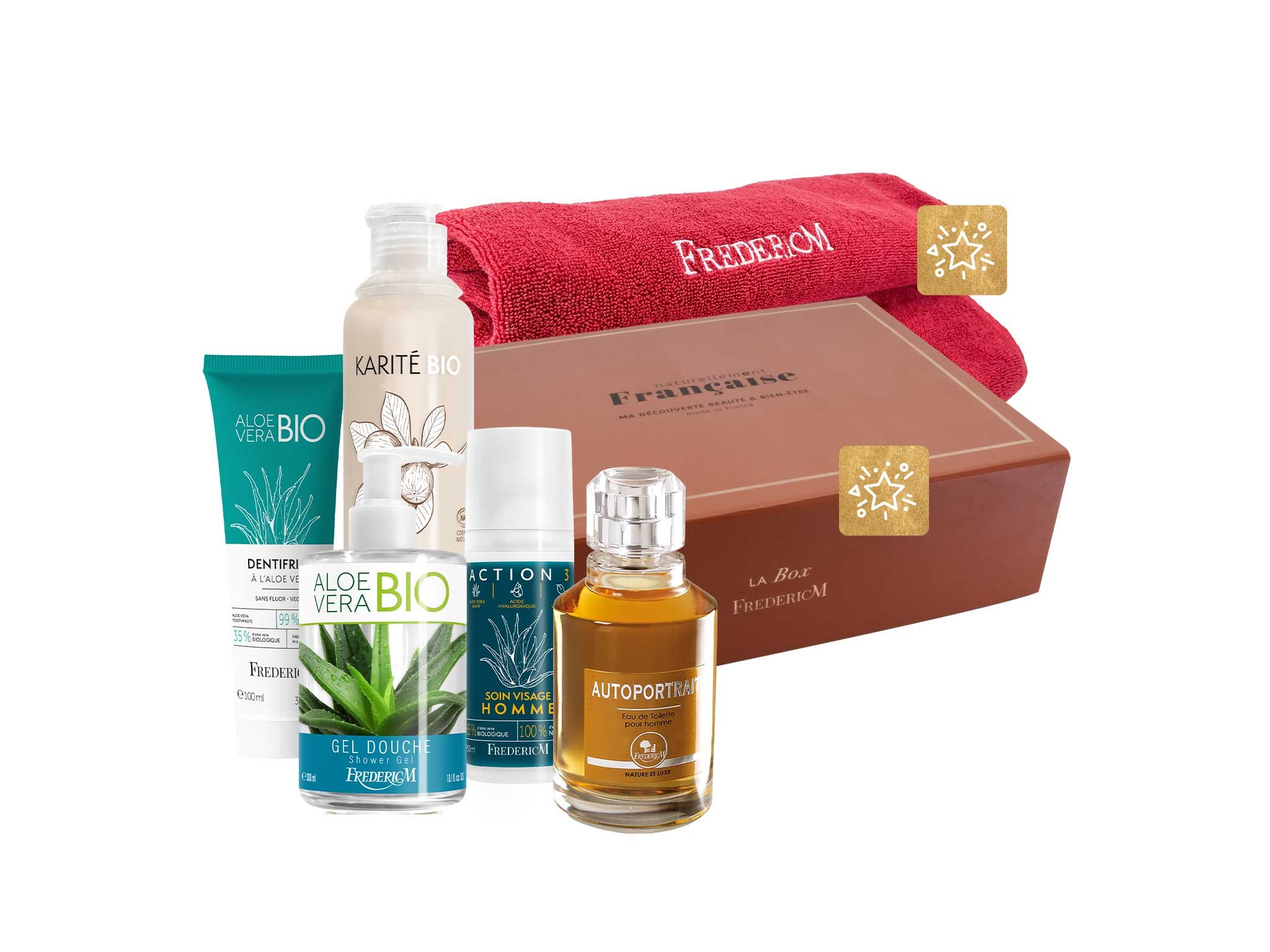 FREDERIC M / Ein frisches Parfum mit maritimen Noten und Zitrusfrüchten