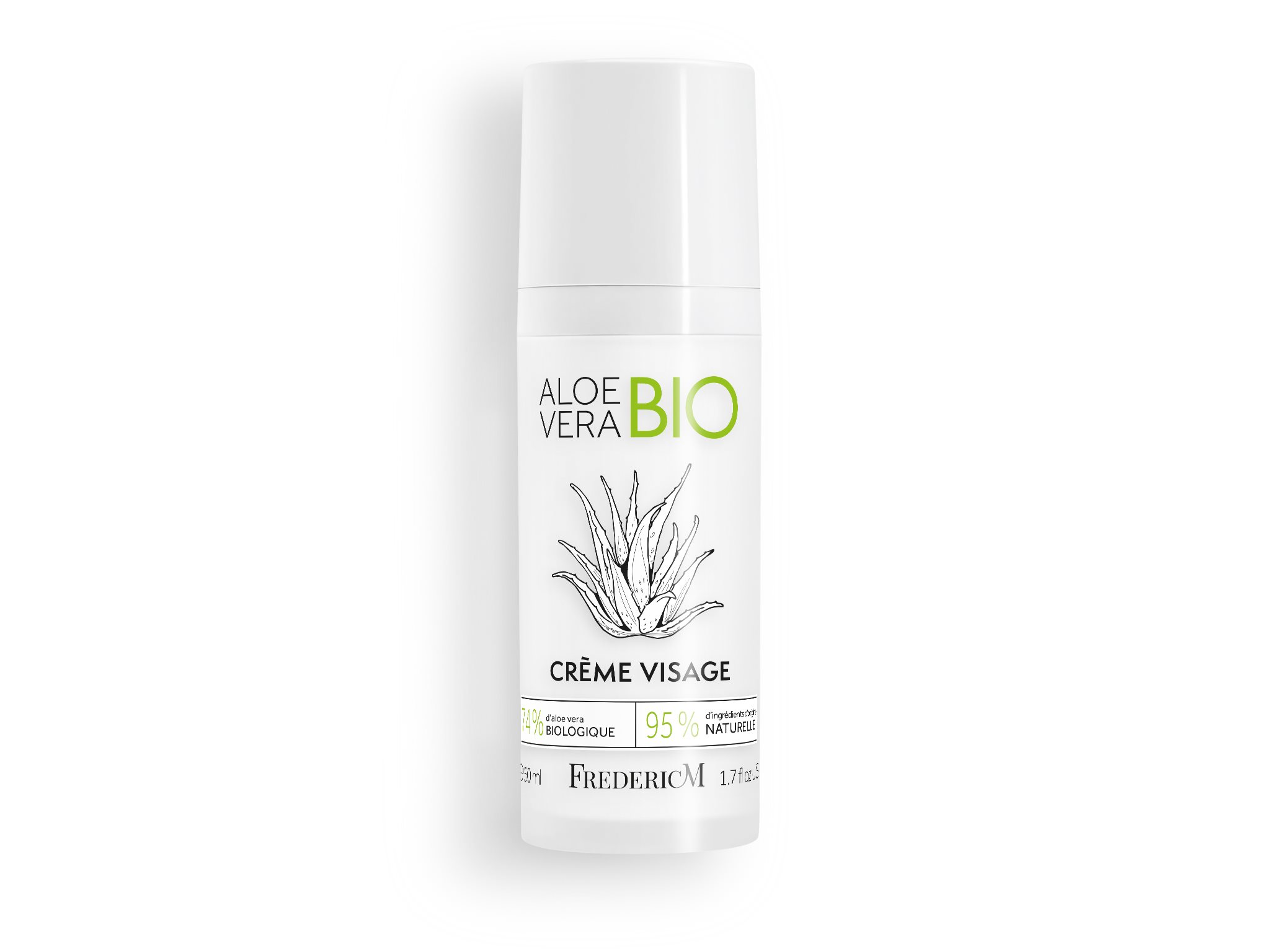 FREDERIC M / CRÈME VISAGE ALOE VERA BIO
