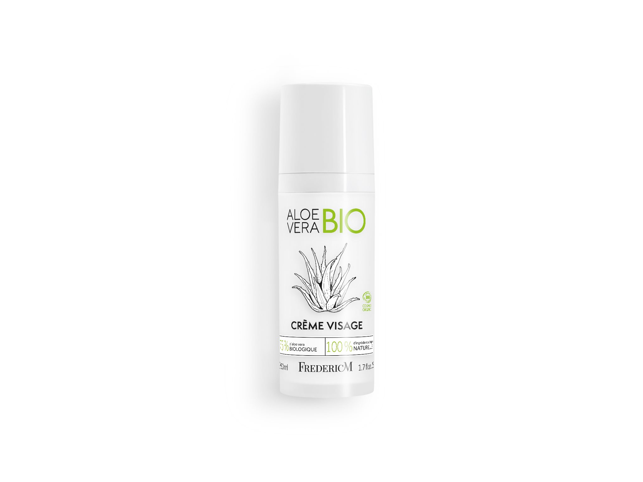 FREDERIC M / CRÈME VISAGE ALOE VERA BIO