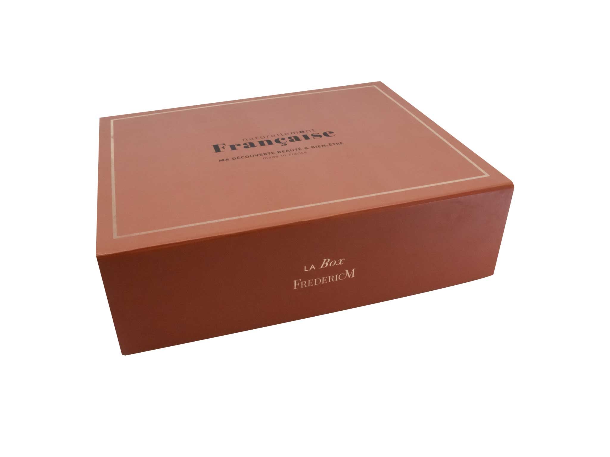FREDERIC M / Box naturellement française marron