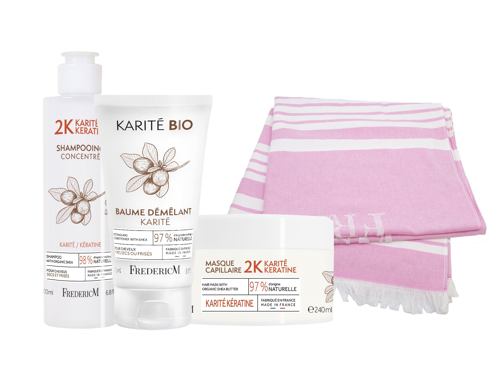 FREDERIC M / BEAUTÉ DU CHEVEU + FOUTA