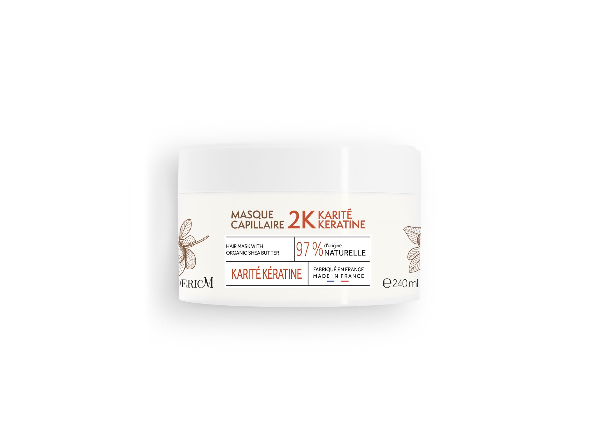 FREDERIC M / MASQUE CAPILLAIRE 2K Kératine et karité