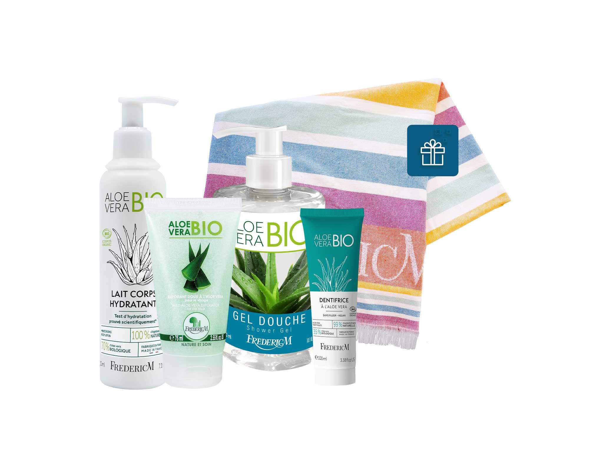 FREDERIC M / Produits du quotidien à l'aloe vera et fouta