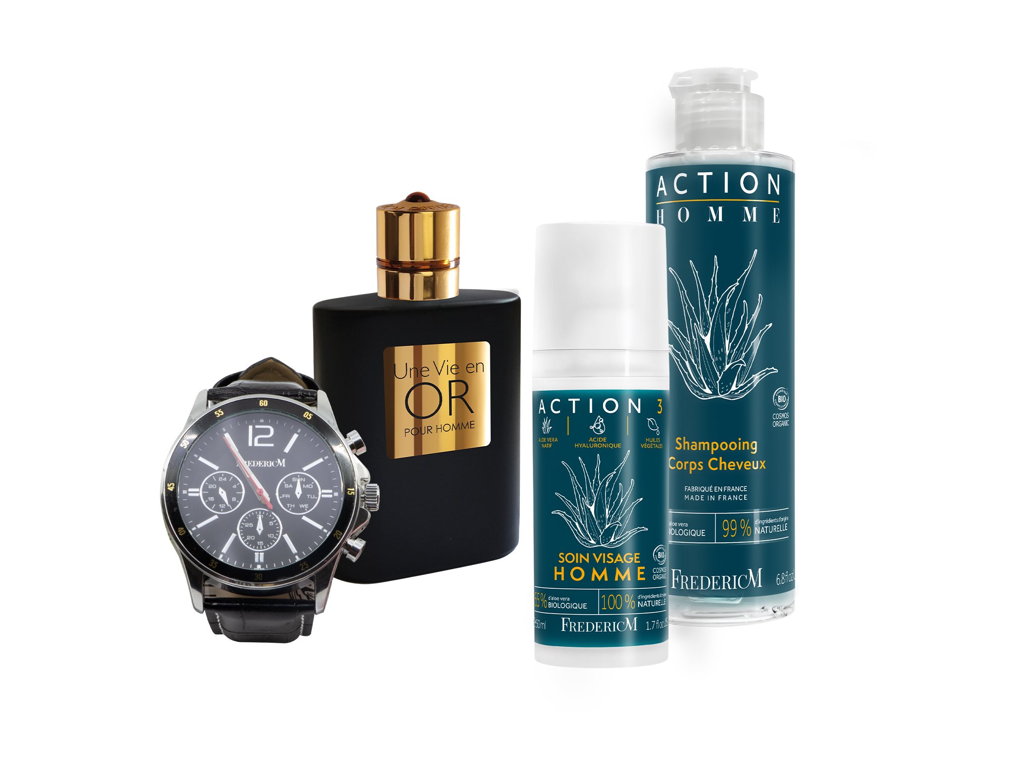 FREDERIC M / PACK ACTION 3 + UNE VIE EN OR