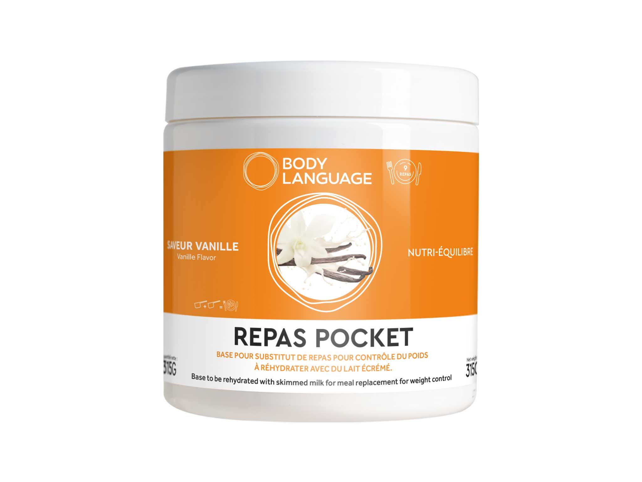 FREDERIC M / REPAS POCKET VANILLE