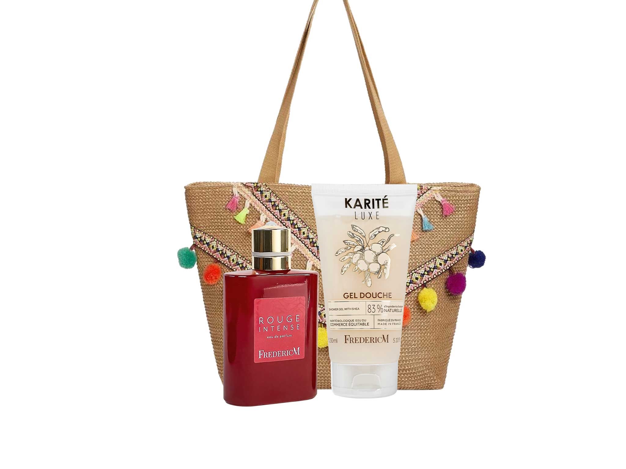 FREDERIC M / Rouge Intense et Gel Douche Karité Luxe