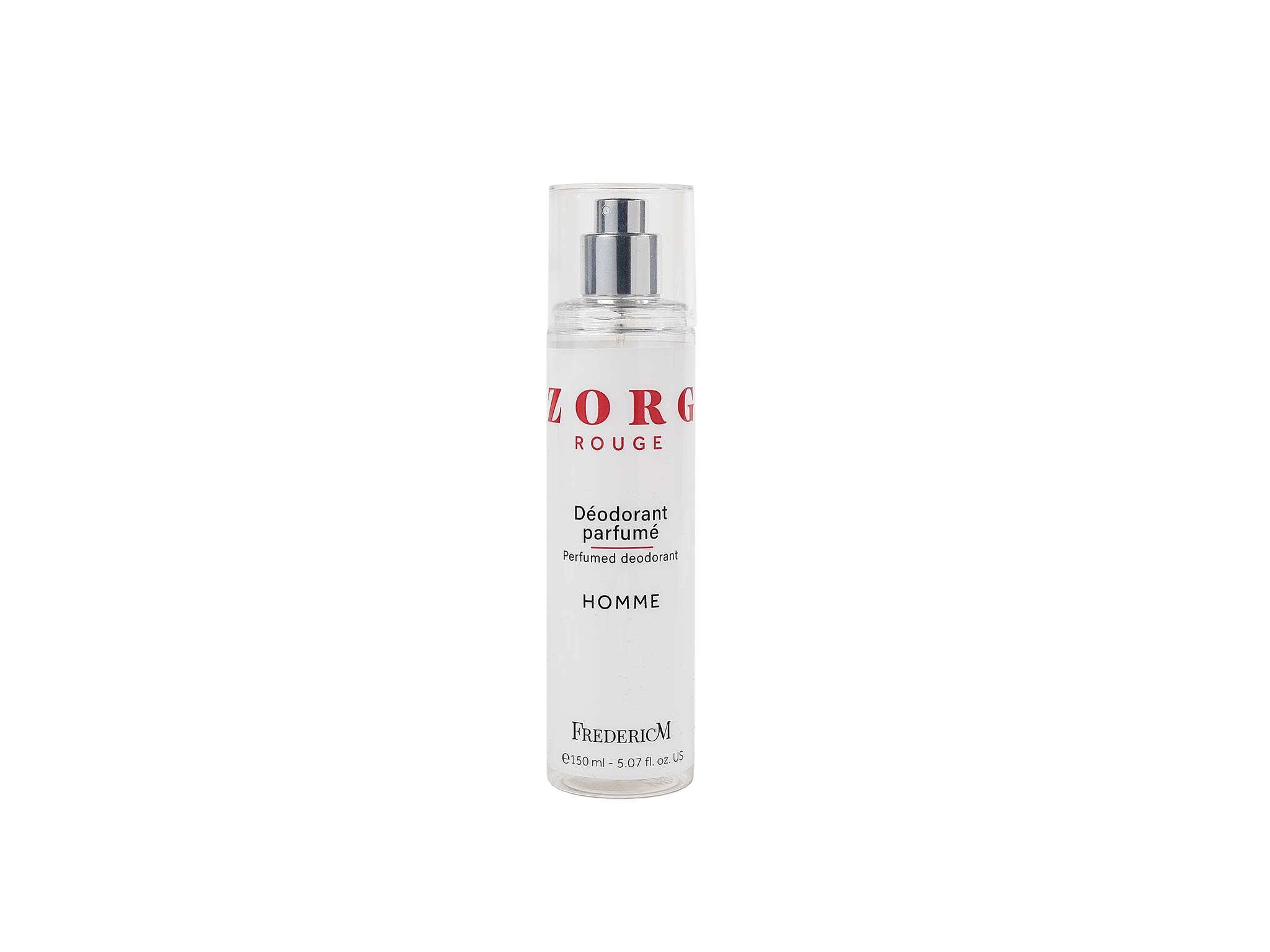 FREDERIC M / DÉODORANT PARFUMÉ ZORG ROUGE